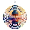 Beijing Great Wall 3D Wind Spinner Laser Cut Metal Hanging Ornament ...