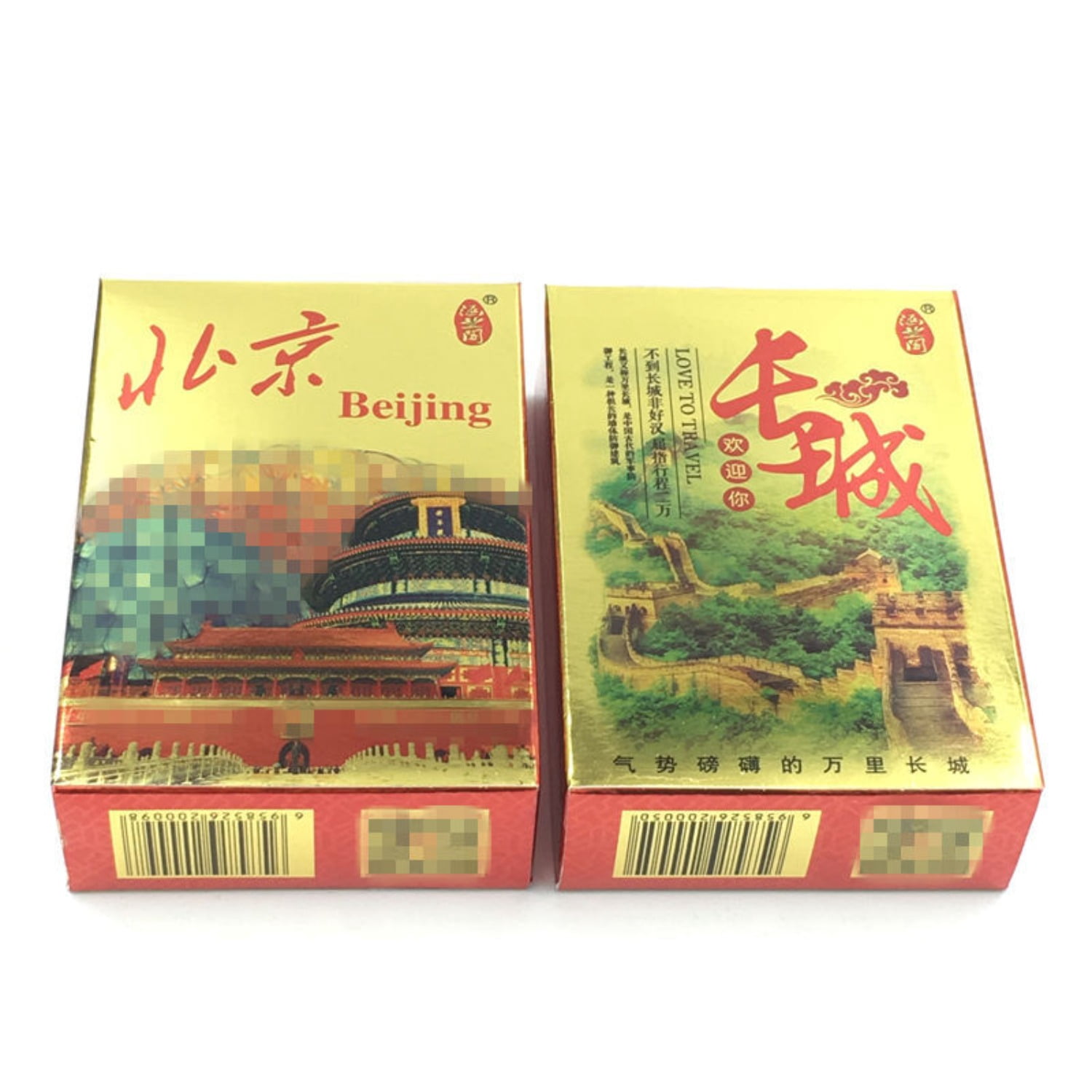 Beijing Landmark Playing Cards Summer Palace Great Wall Forbidden City ...