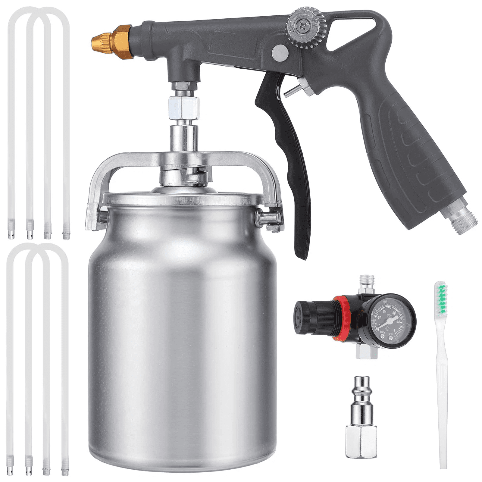 Beiled Undercoating Spray Gun Kit, Air Rust Proofing and Undercoating ...