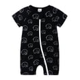 Beilxfa Newborn Baby Boy Cotton Rompers,0-36 Months Short Sleeve ...