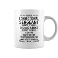 Being A Correctional Sergeant Like Riding A Bike Coffee Mugs - Walmart.com