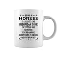 Being A Horses Like Riding A Bike Coffee Mugs - Walmart.com