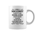 Being A Masonry Like Riding A Bike Coffee Mugs - Walmart.com