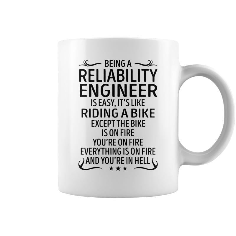 Being A Reliability Engineer Like Riding A Bike Coffee Mugs - Walmart.com