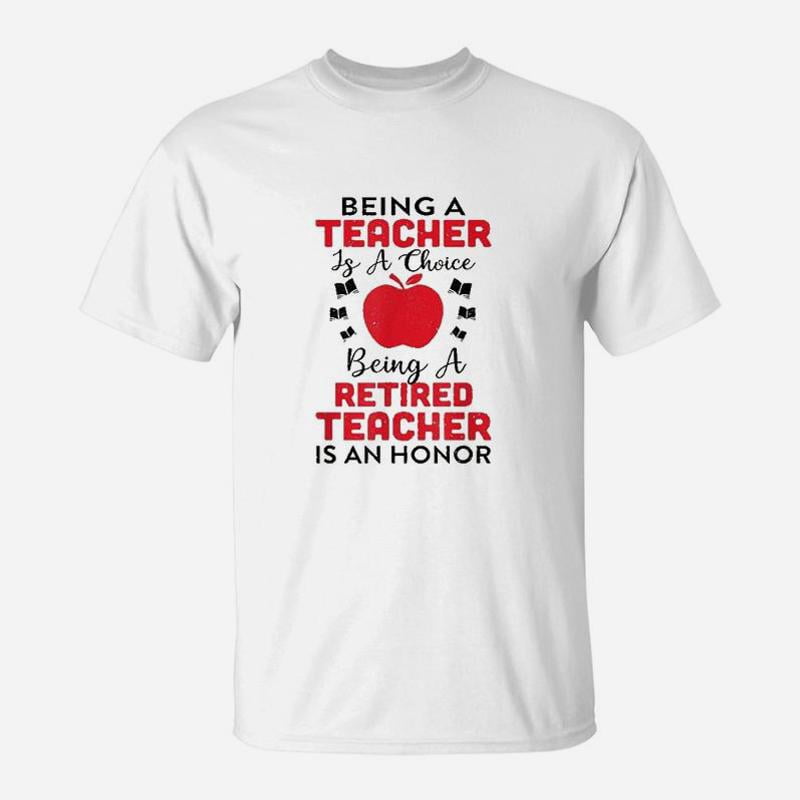 Being A Teacher Is A Choice TShirt - Walmart.com