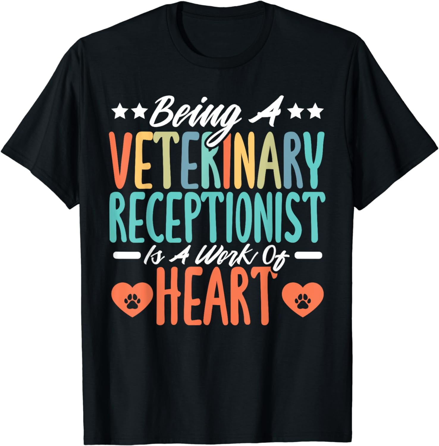Being A Veterinarian - Vet Tech Veterinary Receptionist T-Shirt ...