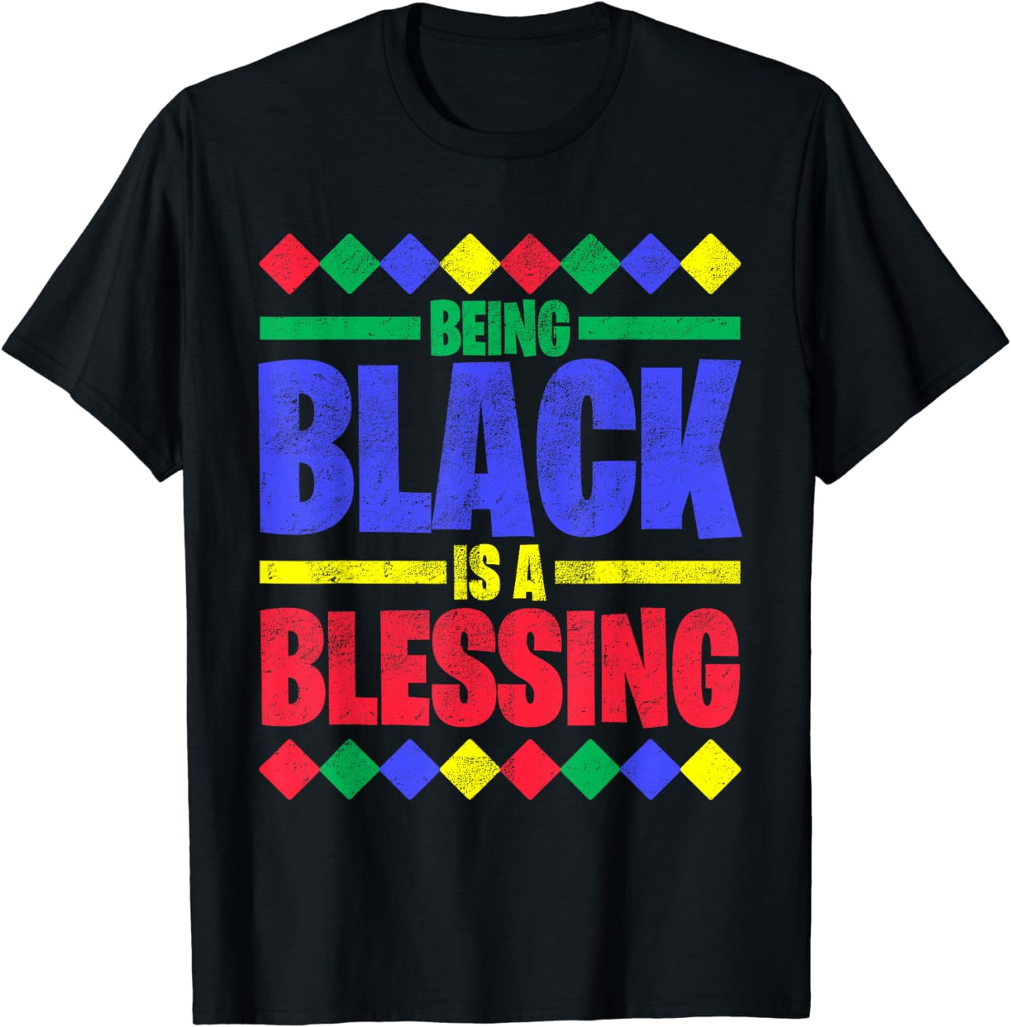 Being Black is a Blessing T-Shirt - Walmart.com