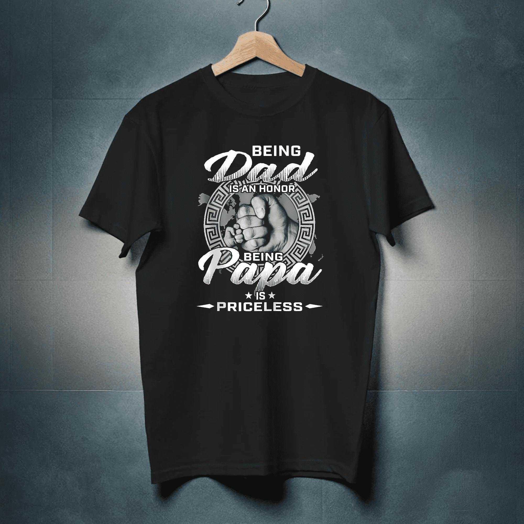 Being Dad Is An Honor Being Papa Is Priceless Zip Hoodie, Family G23315 ...