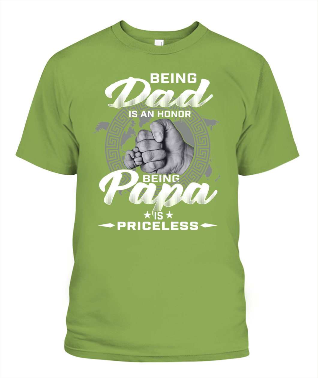 Being Dad Is an Honor Being Papa Is Priceless T-Shirt, Father and Child ...