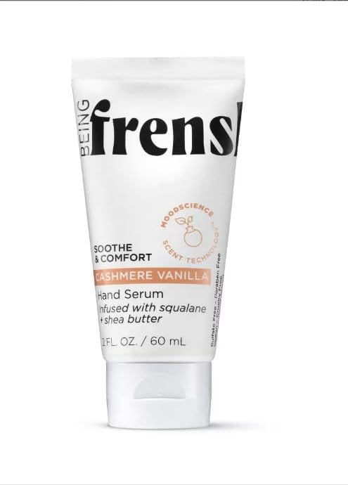 Being Frenshe Hydrating Hand Serum with Squalane & Shea Butter Cashmere ...