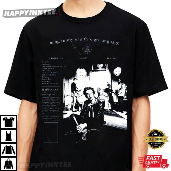 Being Funny In A Foreign Language 1975 Band T-Shirt - Walmart.com