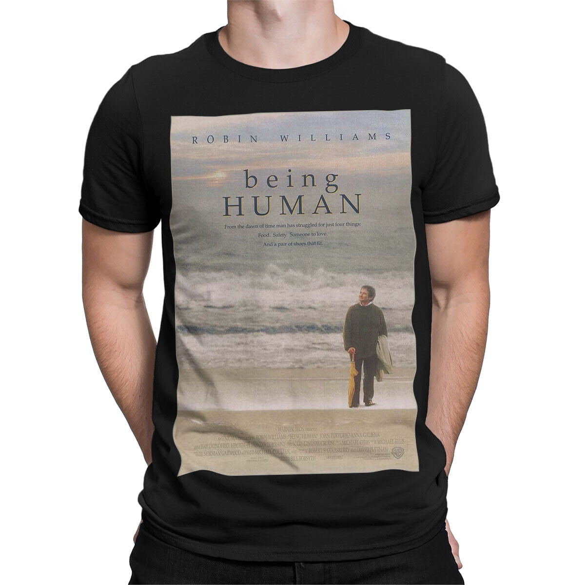 Being Human Halloween Movie Poster T-Shirt Retro Classic Horror Tee # ...