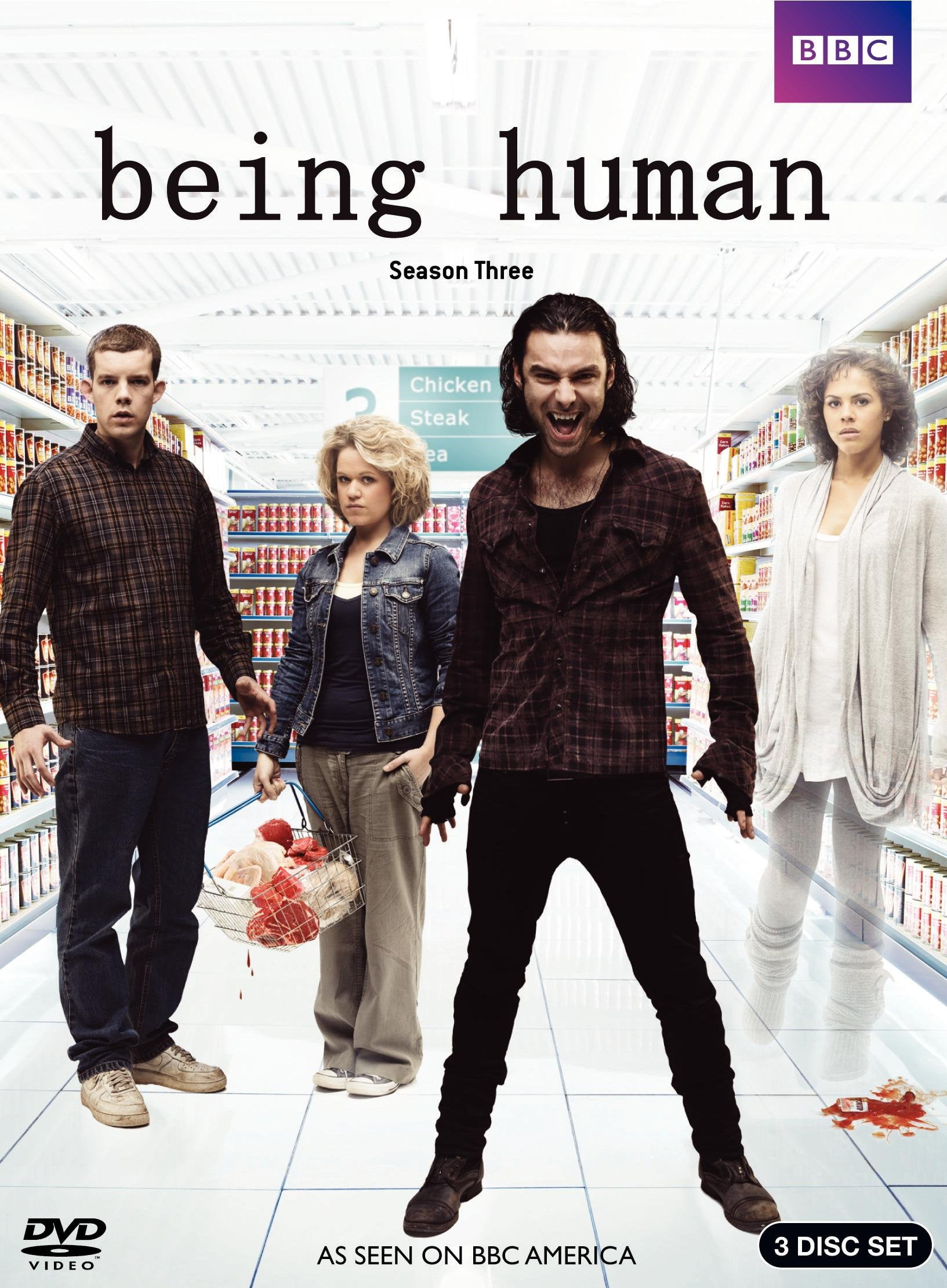Being Human - Being Human: Season Three [3 Discs] [DVD] - Walmart.com