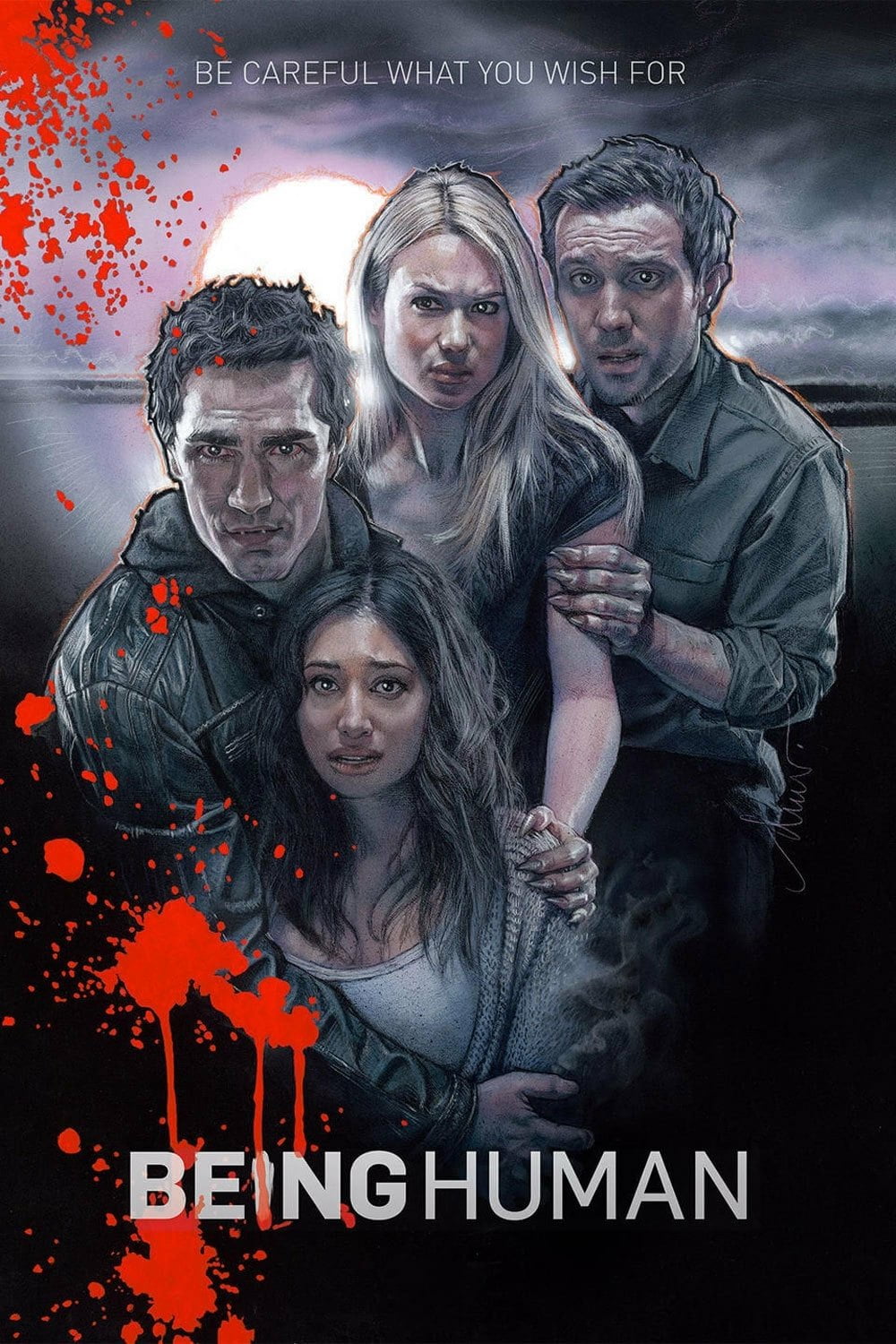 Being Human US Season 1 to 4 Complete DVD - Walmart.com