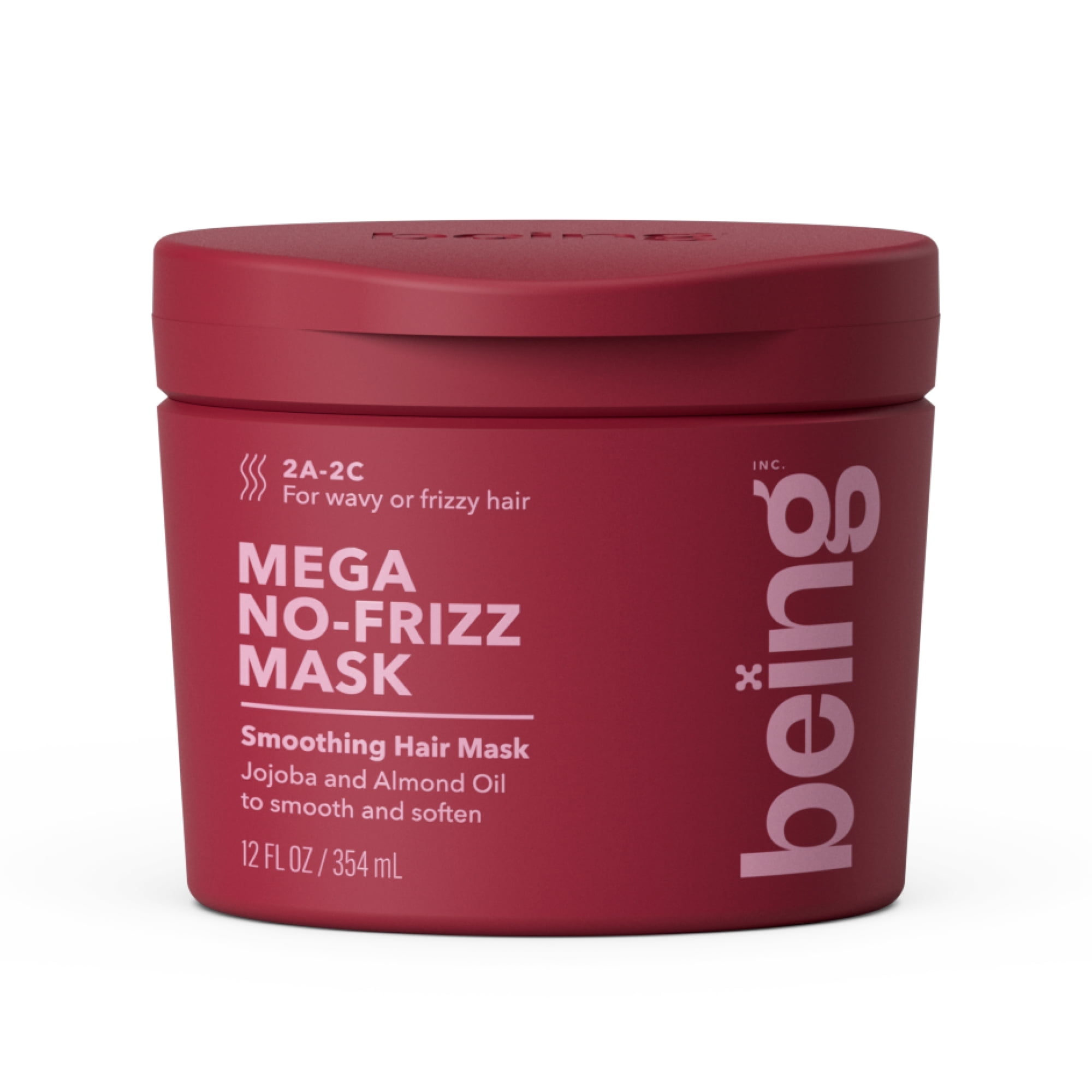 Being MEGA NO-FRIZZ Hair Mask with Jojoba and Almond Oil, 12 fl oz ...