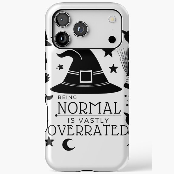Being Normal is Vastly Overrated Movie Quote Compatible Phone Case for ...