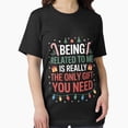 Being Related To Me Holiday Family Essential Humor Apparel Gift Unisex ...