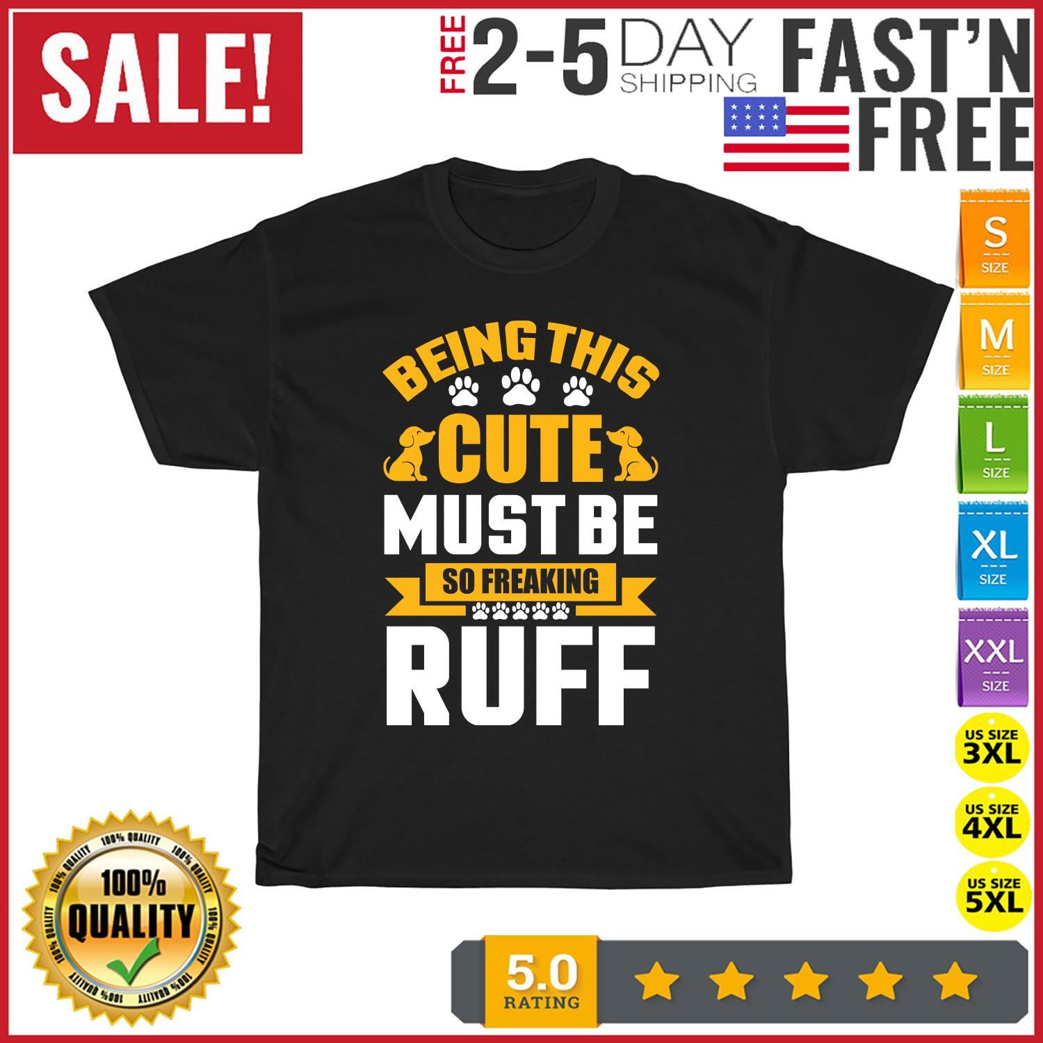 Being This Cute Must Be Vintage T Shirt Men Fashion 2023 Women T Shirt ...