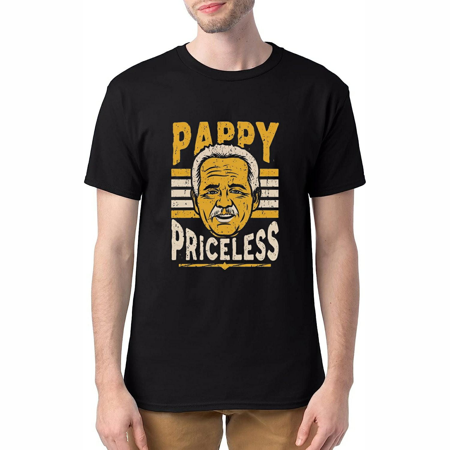 Being a DAD is an HONOR Being a PAPPY is PRICELESS Grandpa Mens T Shirt ...