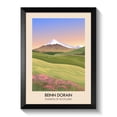 Beinn Dorain Munros of Scotland Highlands Hiking Art Unframed Paper ...