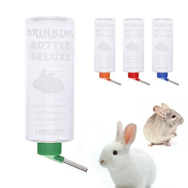 Rabbit Water Bottle 500ml Non Drip Small Pet Automatic Water Dispenser ...