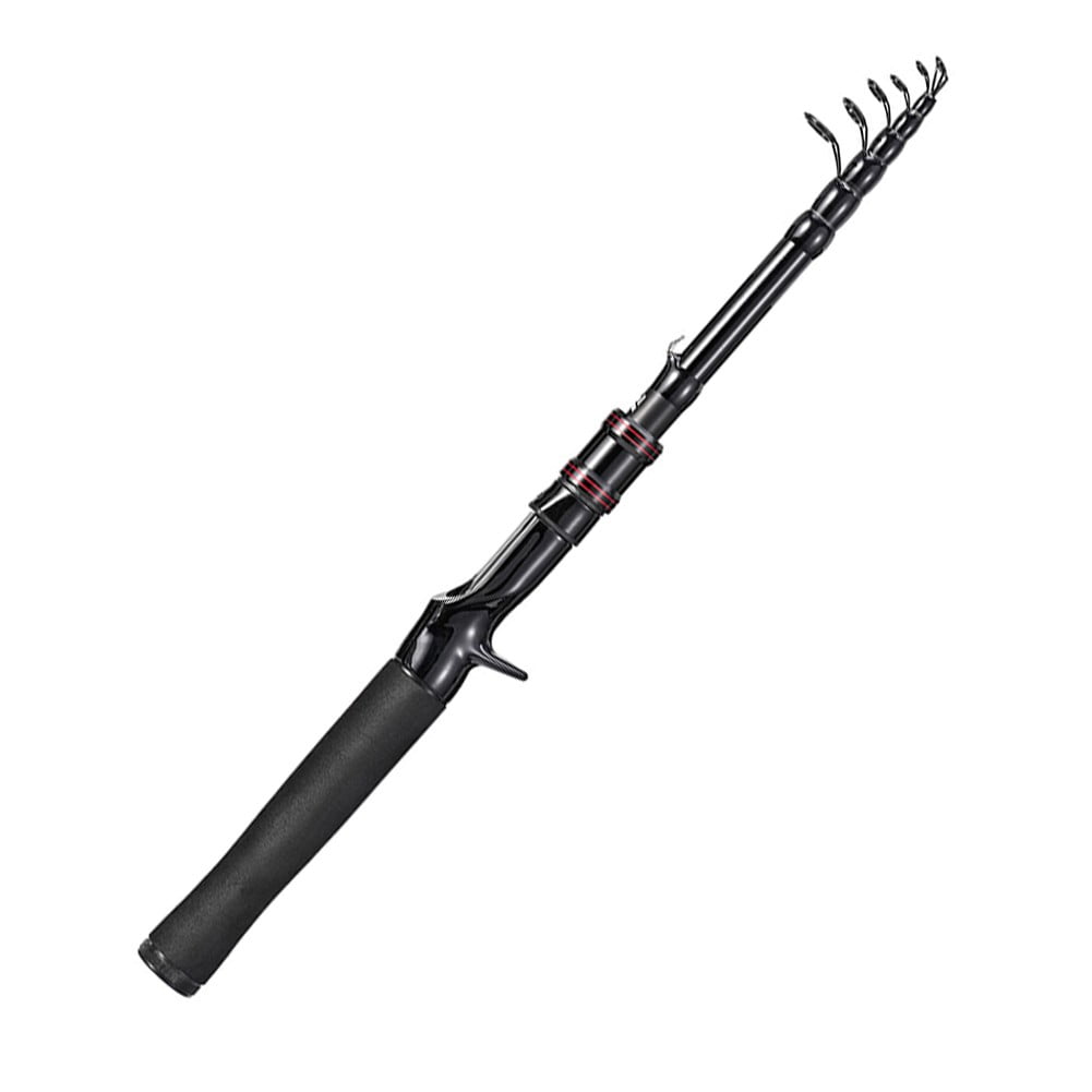Beisidaer 1.5/1.8/2.1M Telescopic Lure Rod Spinner Carbon Fiber Travel ...