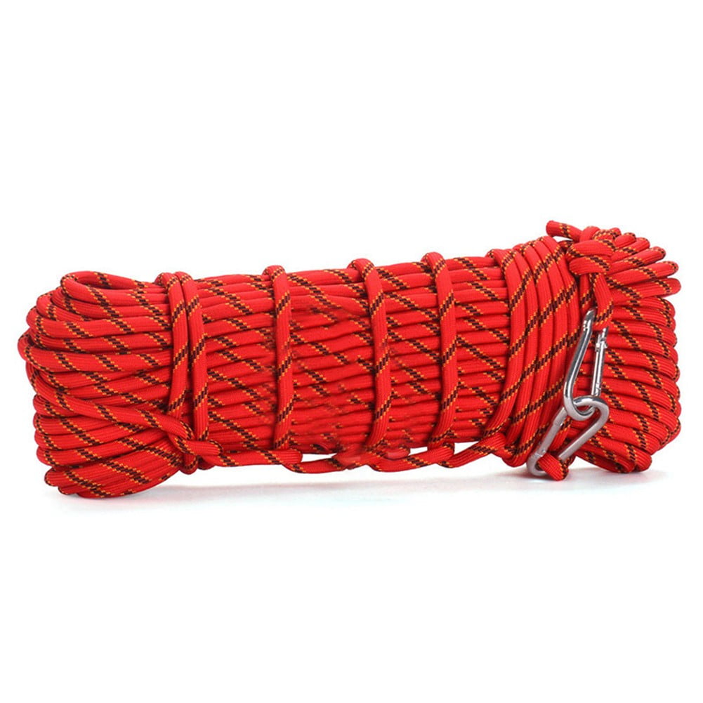 Beisidaer 10M Static Rock Climbing Rope Cord 10Mm Tree Wall Climbing ...