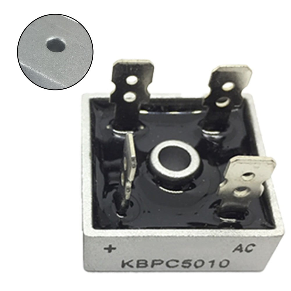 Beisidaer 10Pcs Kbpc5010 Diode Bridge Rectifier Diode 50A 1000V Power ...