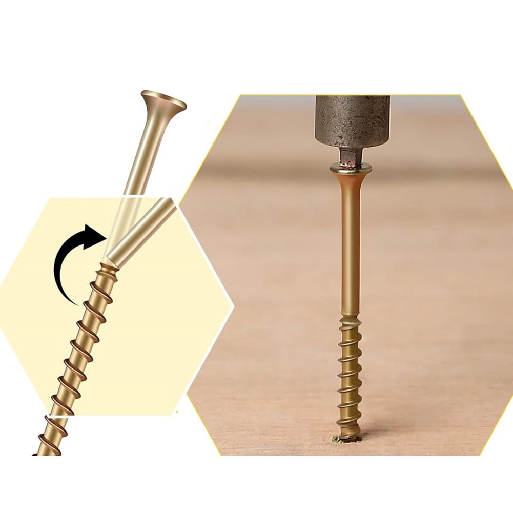 Beisidaer 125 Count Squeaky Floor Screws For Effective Noise Control ...