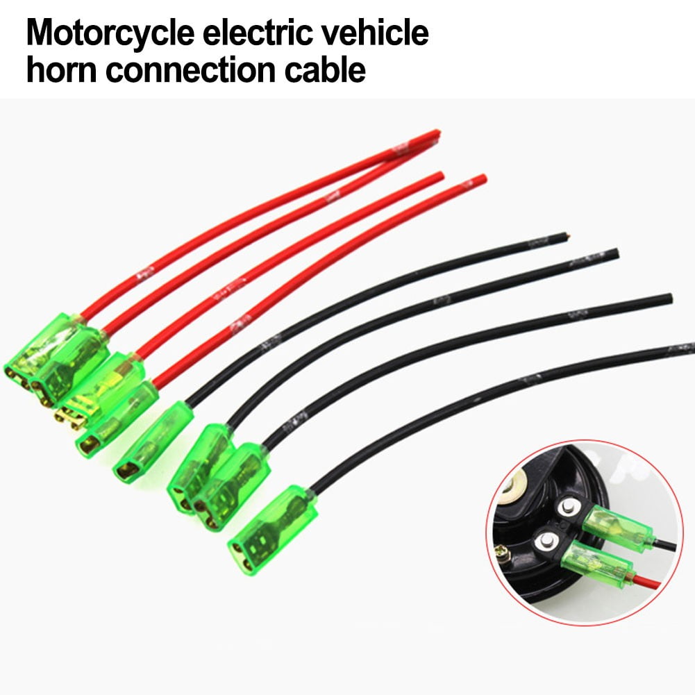 Beisidaer 12Pcs Electric Vehicle Motorcycle Accessories Horn Line Gas ...