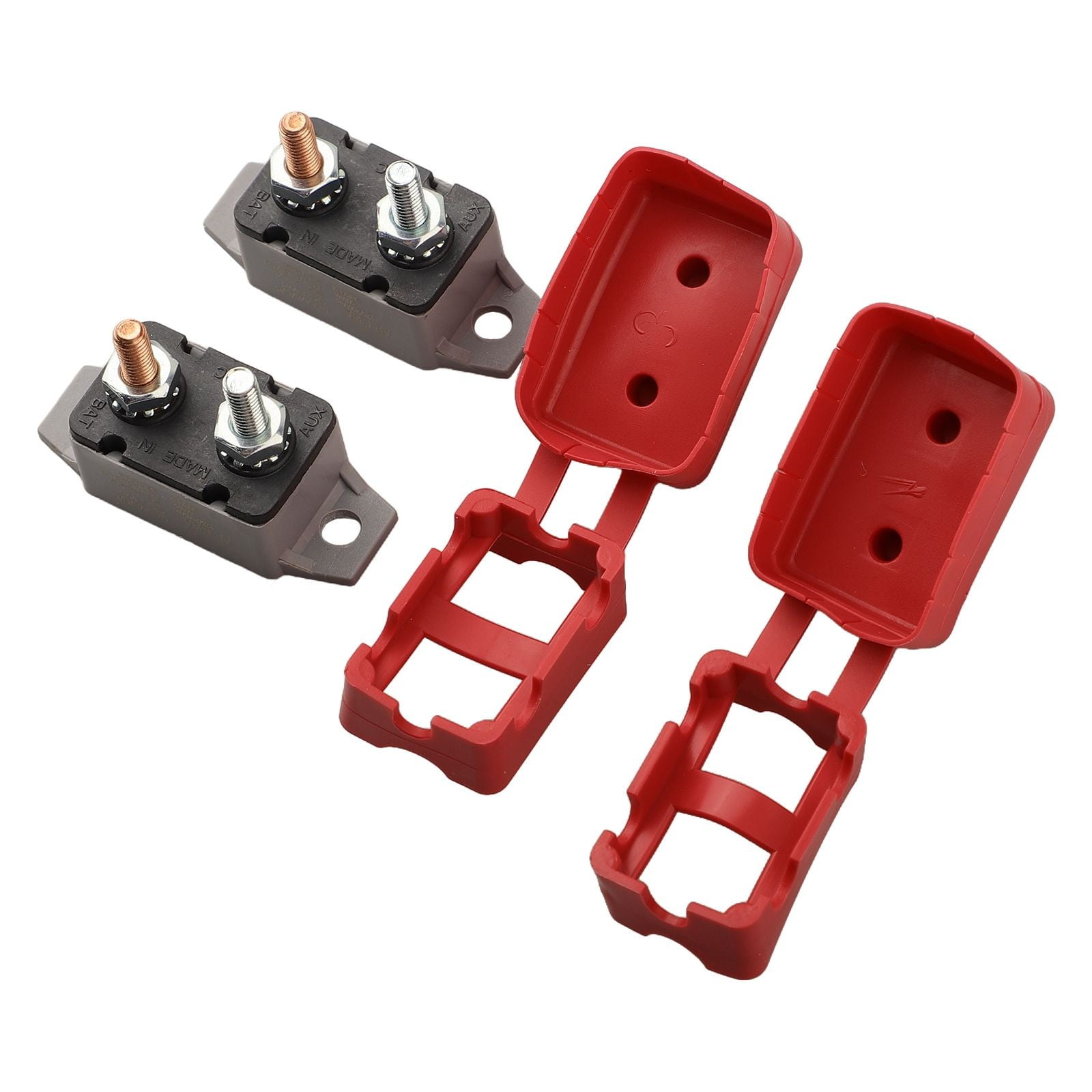 Beisidaer 2 Pack 12V 24V Automatic Reset Circuit Breakers With Mounting ...