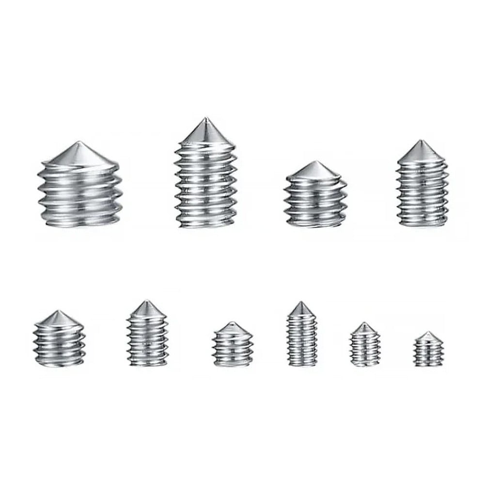Beisidaer 250 Hex Hexagon Socket Set Screw Cone Point Grub Screw ...