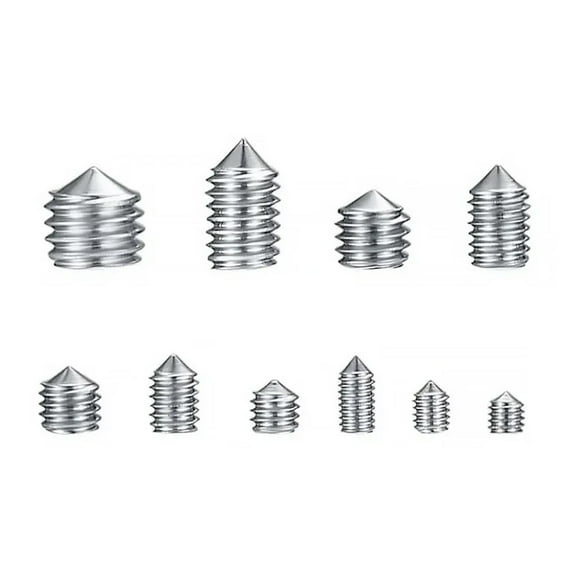 Beisidaer 250 Hex Hexagon Socket Set Screw Cone Point Grub Screw ...