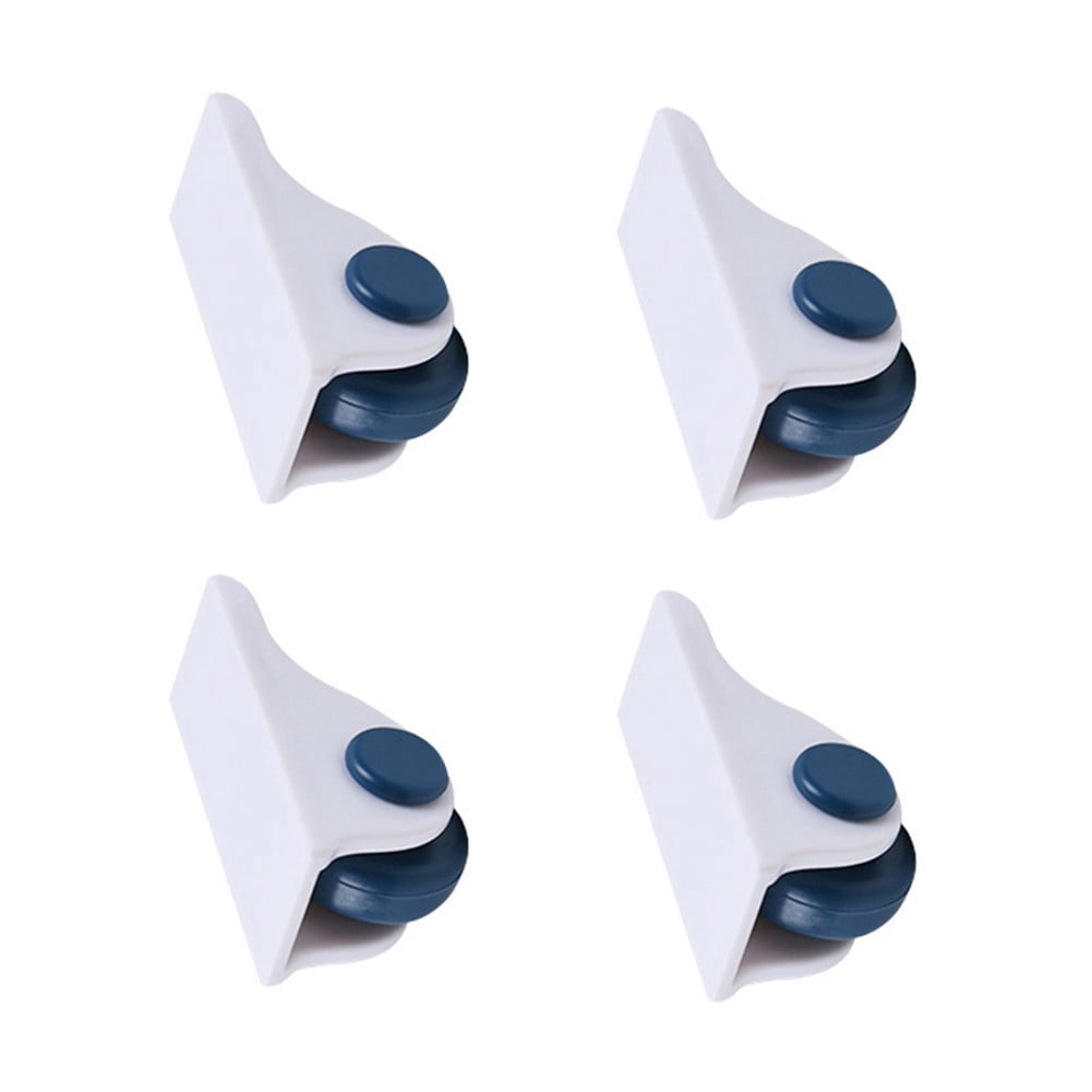 Beisidaer 4/8Pcs Storage Box Roller Wheels For Furniture Household ...