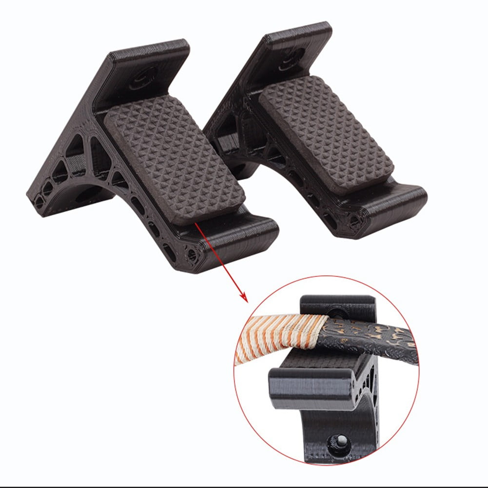 Beisidaer Archery Bow Wall Mount Rack Recurve Bow Garage Storage Hanger ...