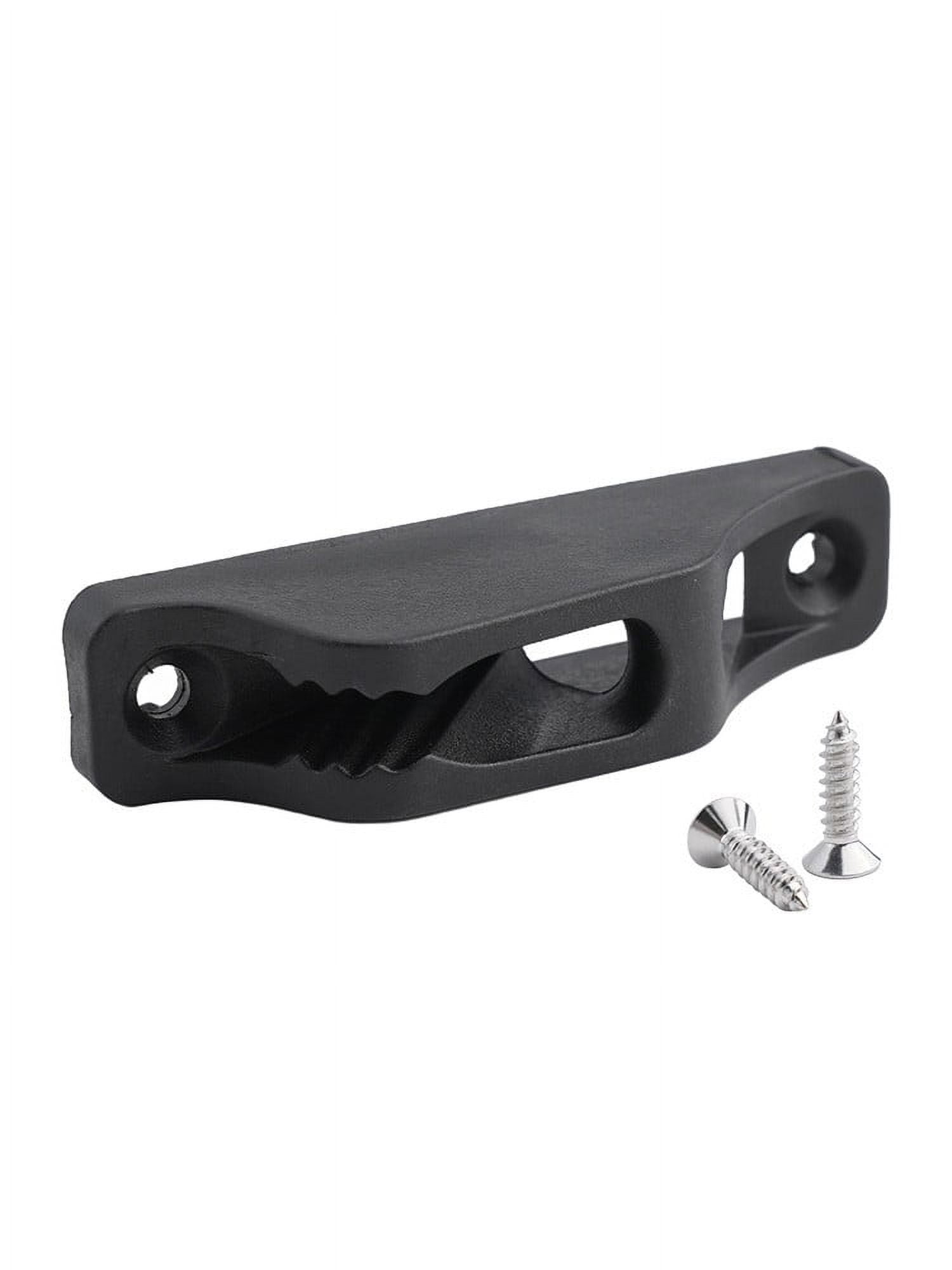 Beisidaer Black Nylon Cleat Self Locking Rope Tensioner Slide, Kayak ...