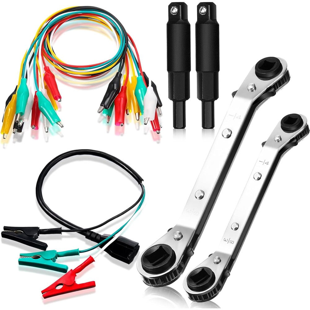 Beisidaer Hvac Service Wrench Tool Refrigeration Wrench With Hex Bit ...