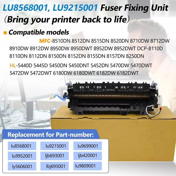 Beisidaer Lu8568001 Fusing Unit Mfc-8950Dw Mfc-8710Dw Dcp-8110 Dn Dcp ...
