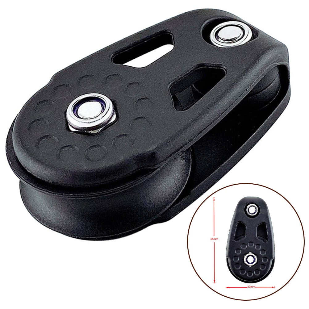 Beisidaer Nylon Kayak Boat Rope Pulley Block Marine Sheave Lifting ...