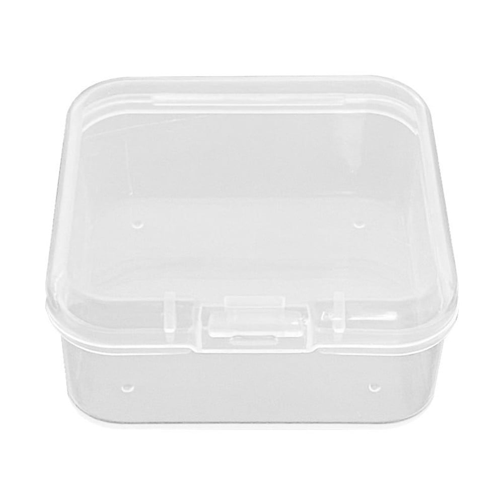 Beisidaer Portable Fishing Bait Box Hook Bait Storage Box Transparent ...