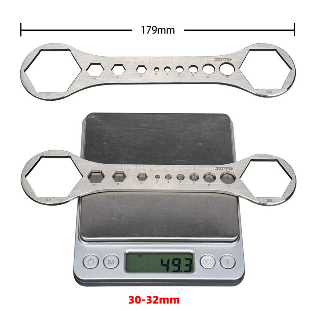 Beisidaer Professional Stainless Steel Top Cap Spanner Front Fork Screw ...