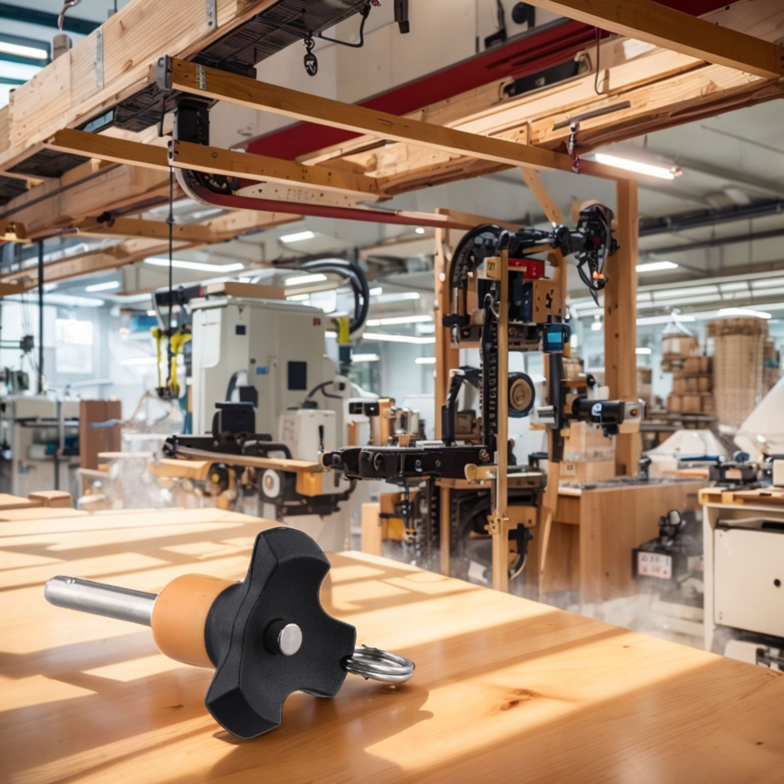 Beisidaer Quick Release Pins Self-Locking Ball Pins Detent Pin W/Button ...