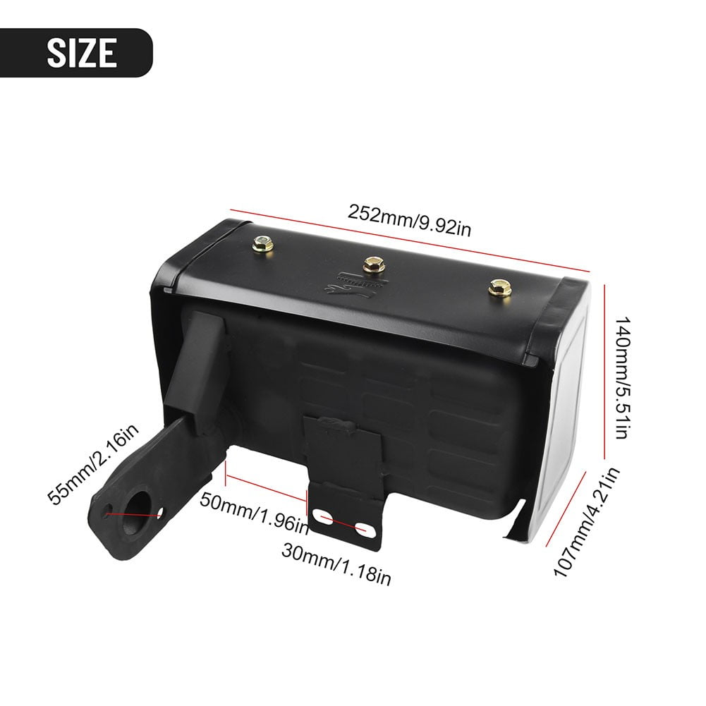 Beisidaer Rust Resistant Generator Exhaust Muffler Fitment For Various ...