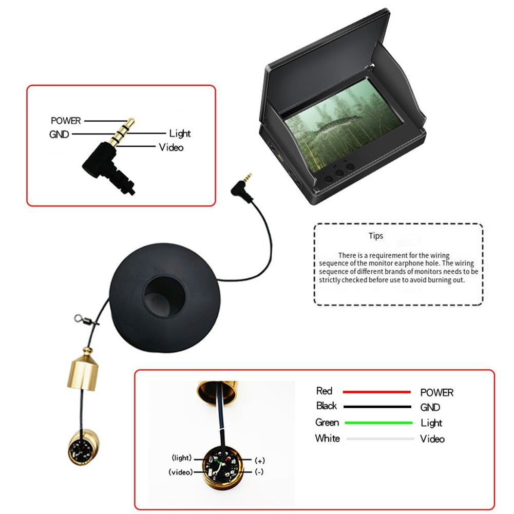 Beisidaer Sleek Design Underwater Fishing Camera Perfect For All ...