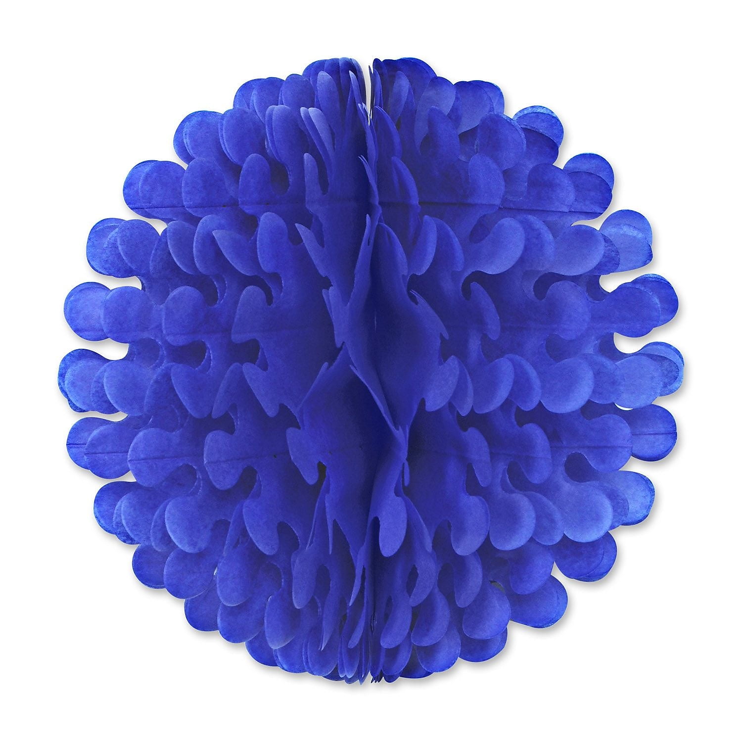 Beistle 19" Tissue Flutter Ball Medium Blue 2/Pack 54896-MB - Walmart.com
