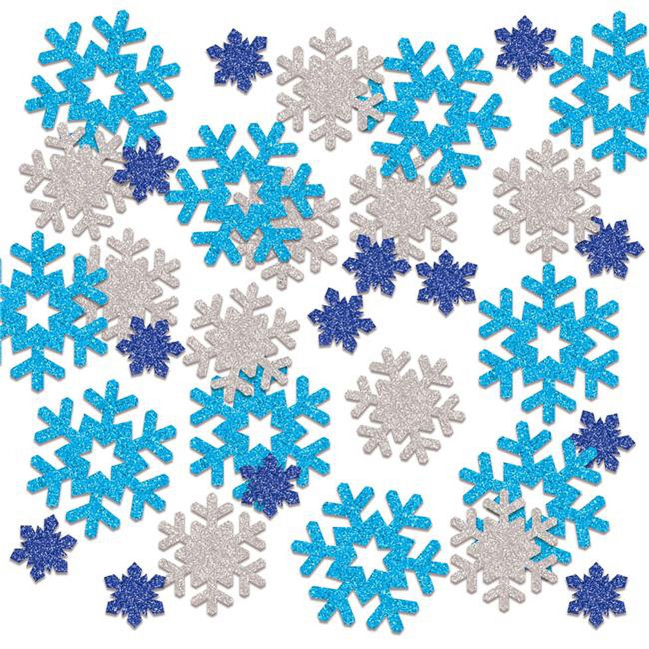Snowflake Deluxe Sparkle Confetti - Walmart.com