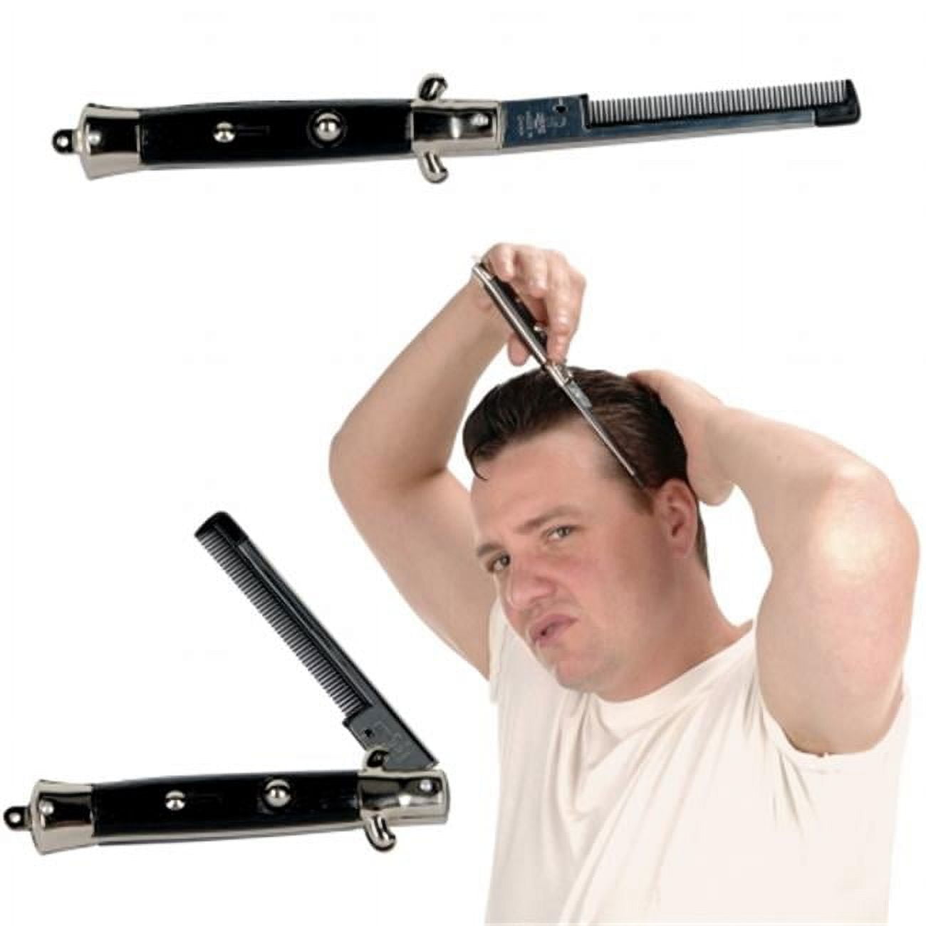 Beistle 208739 9" 1950's Greaser Comb with Material Metal Polystrene ...