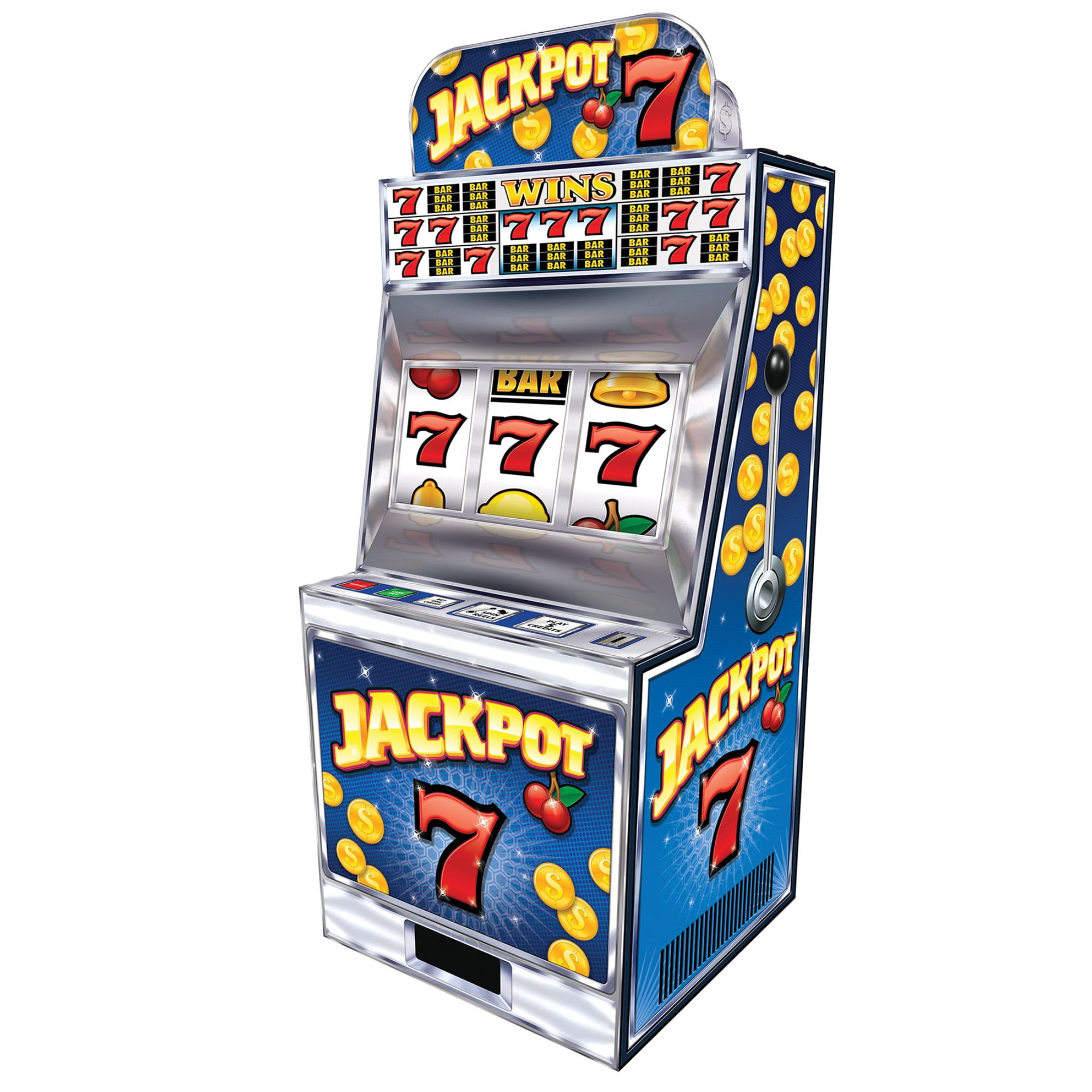 Beistle 3D Slot Machine Stand Up Decoration - 12.75' - Multicolor ...