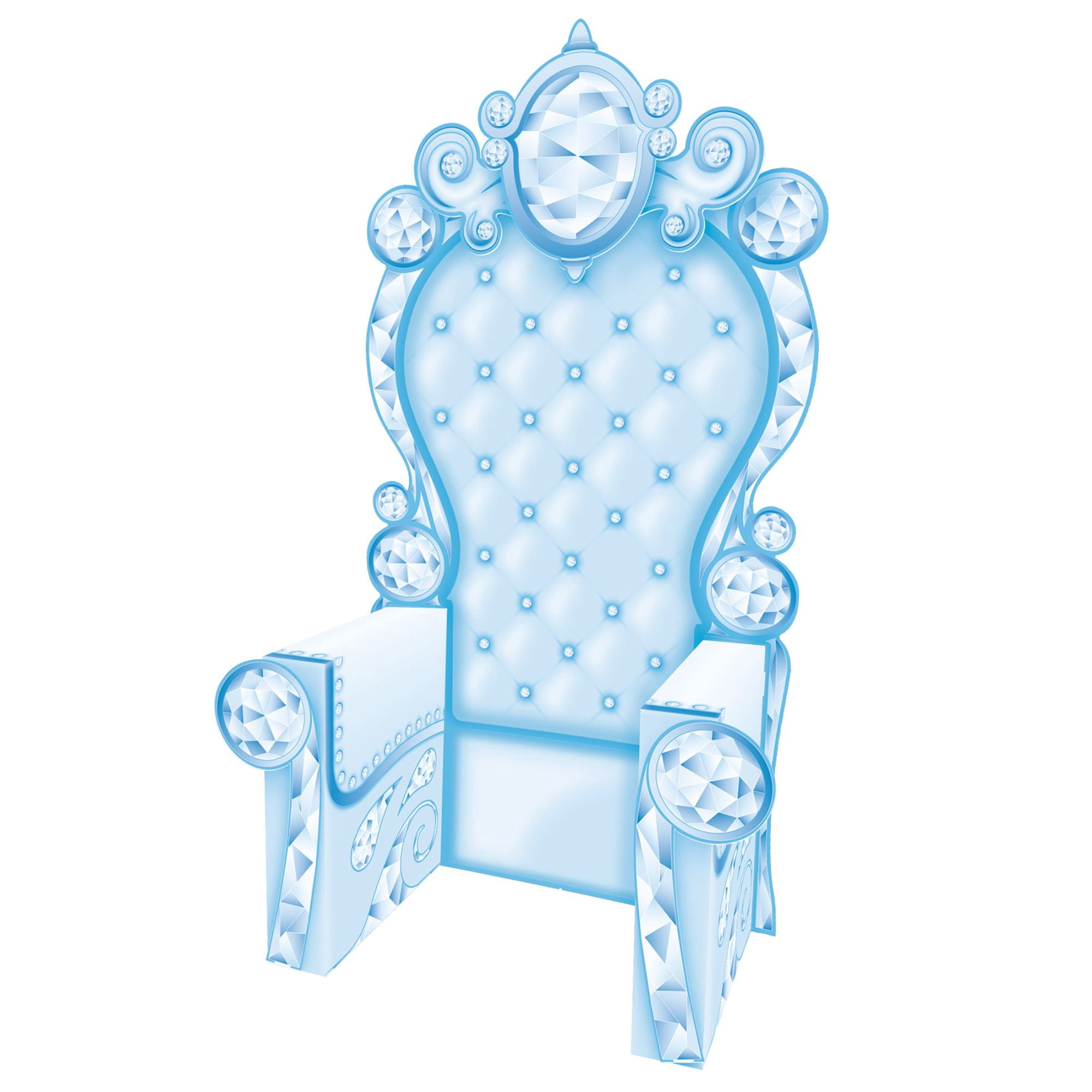 Beistle 3D Winter Wonderland Ice Crystal Throne Prop Decoration - 85.75 ...