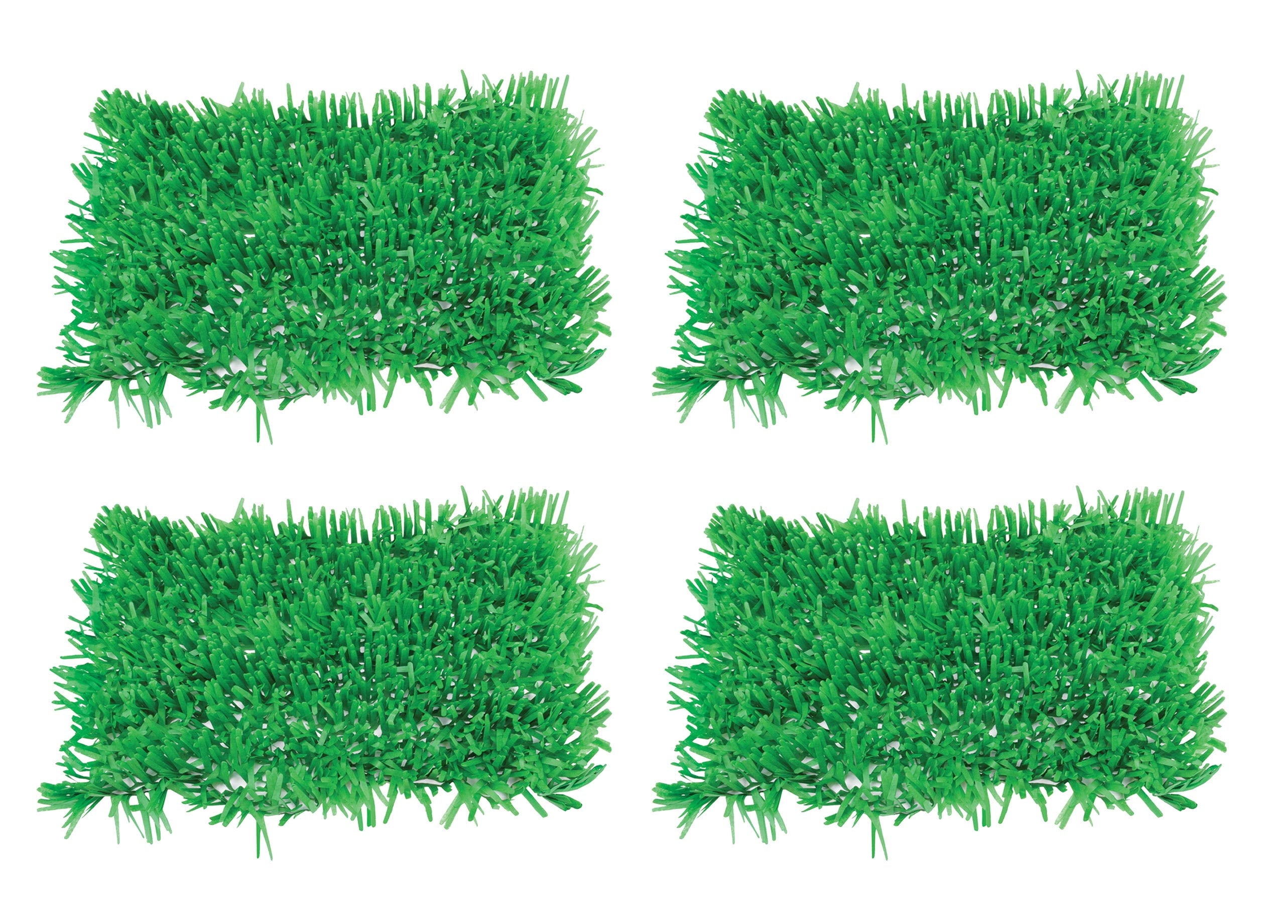 Beistle 4 Piece Green Tissue Paper Grass Mats For Happy Easter And ...